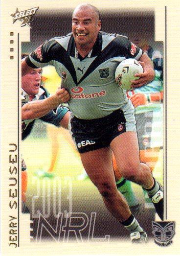 2003 XL Common #167 Jerry Seuseu Warriors | Diggaz Trading Cards