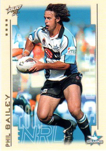 2003 XL Common #113 Phil Bailey Sharks | Diggaz Trading Cards