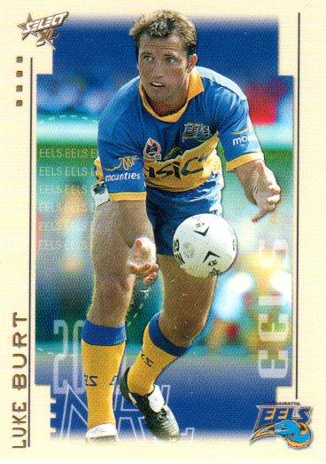 2003 XL Common #89 Luke Burt Eels | Diggaz Trading Cards