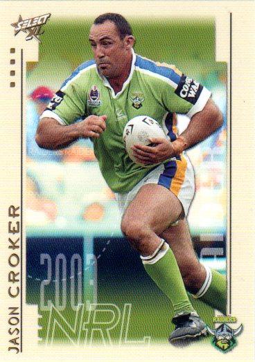 2003 XL Common #29 Jason Croker Raiders | Diggaz Trading Cards