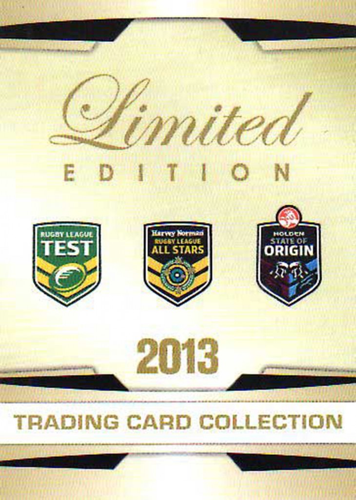 2013 NRL Limited Edition | Diggaz Trading Cards