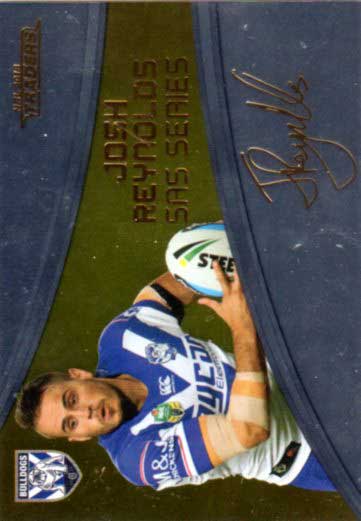 2016 NRL Traders SAS Gold SASG03 Josh Reynolds Bulldogs | Diggaz ...