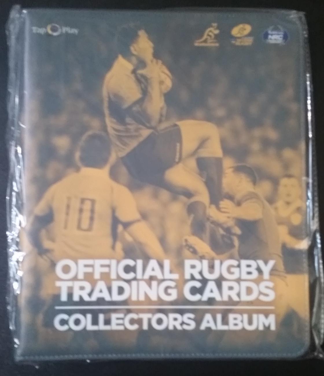 2016 Rugby Trading Cards Album/Folder | Diggaz Trading Cards