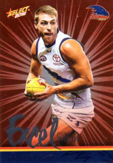 2016 AFL Footy Stars Excel Parallel #EP14 Daniel Talia Crows | Diggaz ...