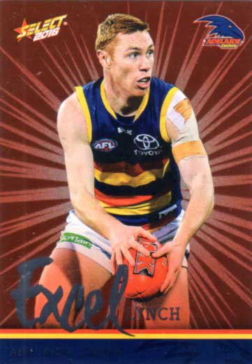 2016 AFL Footy Stars Excel Parallel #EP10 Tom Lynch Crows | Diggaz ...