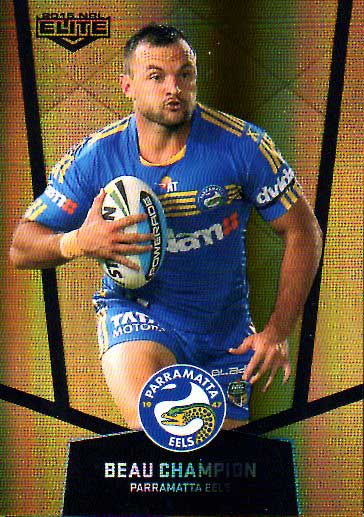 2015 NRL Elite Gold Parallel #PS082 Beau Champion Eels | Diggaz Trading ...