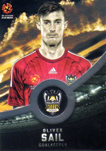 2016/17 FFA & A-League Soccer Silver Parallel #184 Oliver Sail ...