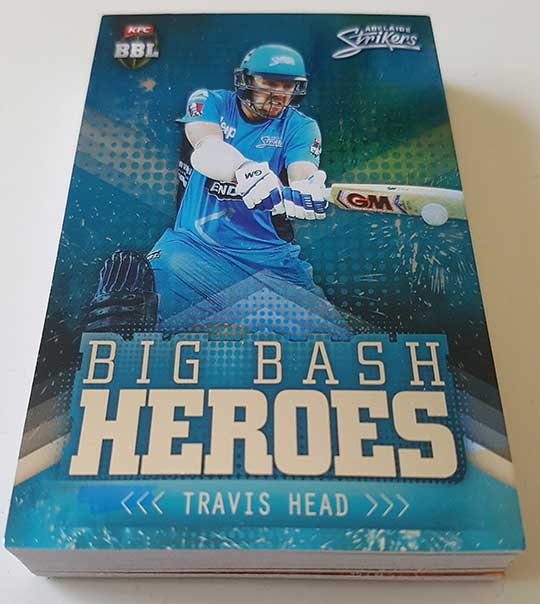 2017/18 BBL Cricket Big Bash Heroes Complete 24-Card Insert Set ...