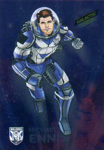 2014 NRL Traders Galactic Stars GS02 Michael Ennis Bulldogs | Diggaz ...