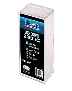 Ultra Pro 2 Piece 250-Count Card Storage Box | Diggaz Trading Cards