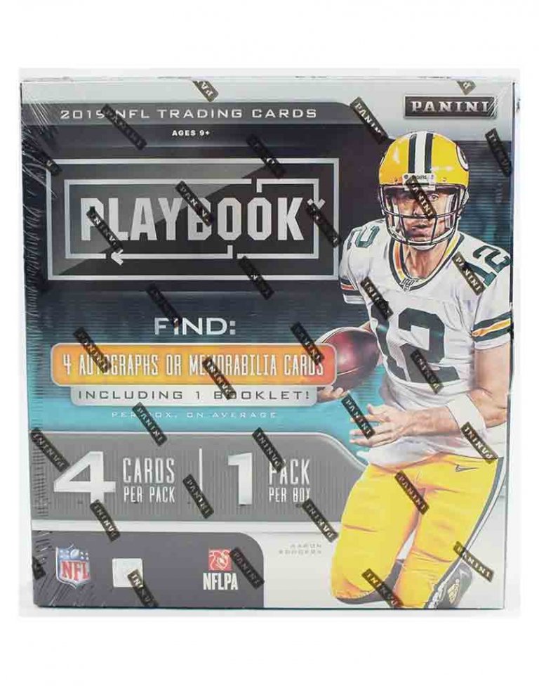 2019 Panini NFL Football Playbook Hobby Box | Diggaz Trading Cards