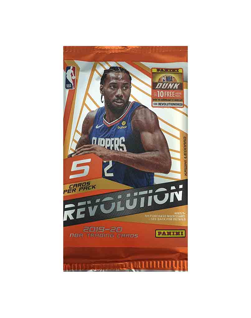 2019-20 Panini NBA Basketball Revolution Hobby Packet | Diggaz Trading ...
