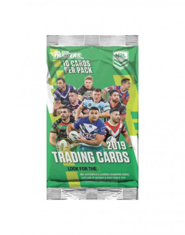 2019 TLA NRL Traders Sealed Trading Card Packet | Diggaz Trading Cards