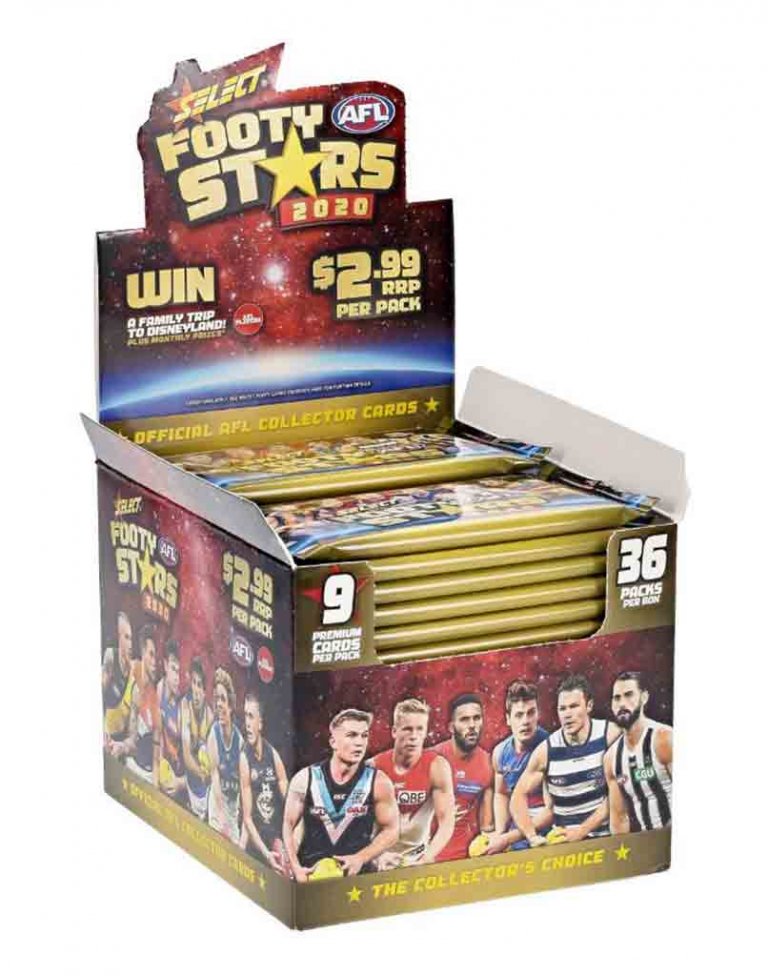 2020 Select AFL Footy Stars Sealed Trading Card Box | Diggaz Trading Cards