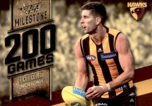 2020 AFL Footy Stars Milestone Games MG46 Luke Breust Hawks | Diggaz ...