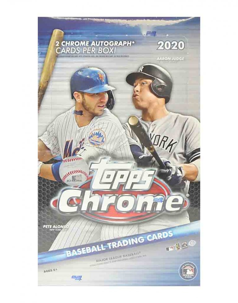 2020 Topps MLB Baseball Chrome Hobby Box | Diggaz Trading Cards