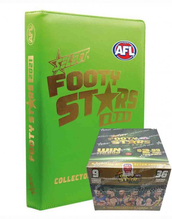 2021 Select AFL Footy Stars Box / Album Combo | Diggaz Trading Cards
