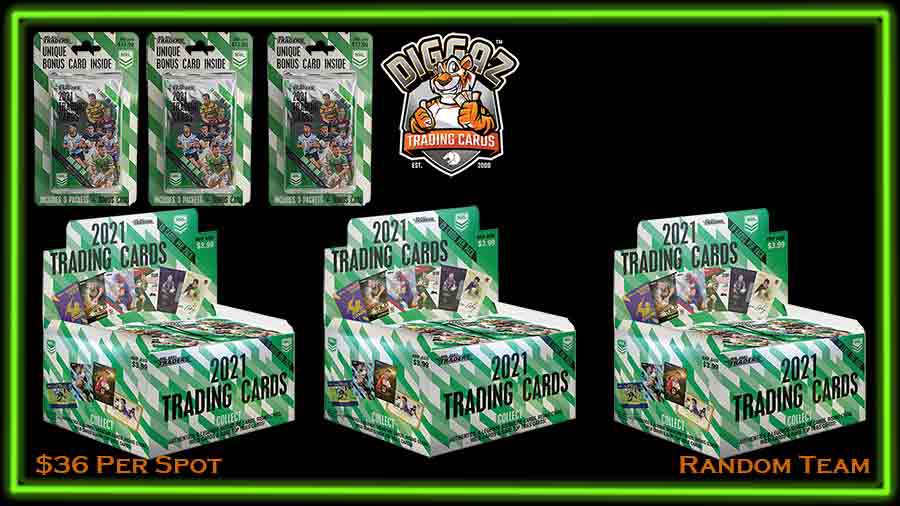 NRL Break #319 – 2021 Traders Boxes / Starter Packs | Diggaz Trading Cards