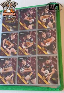 2021 NRL Traders Folder / Album with Complete 160-Card Base Common Set ...