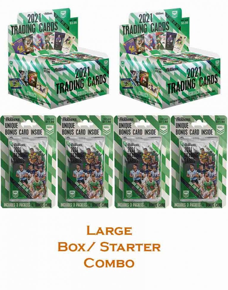 2021 TLA NRL Traders Large Box and Starter Pack Combo | Diggaz Trading ...