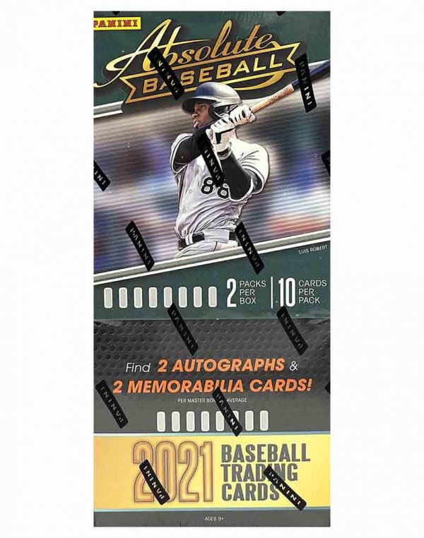 2021 Panini MLB Absolute Baseball Hobby Box | Diggaz Trading Cards