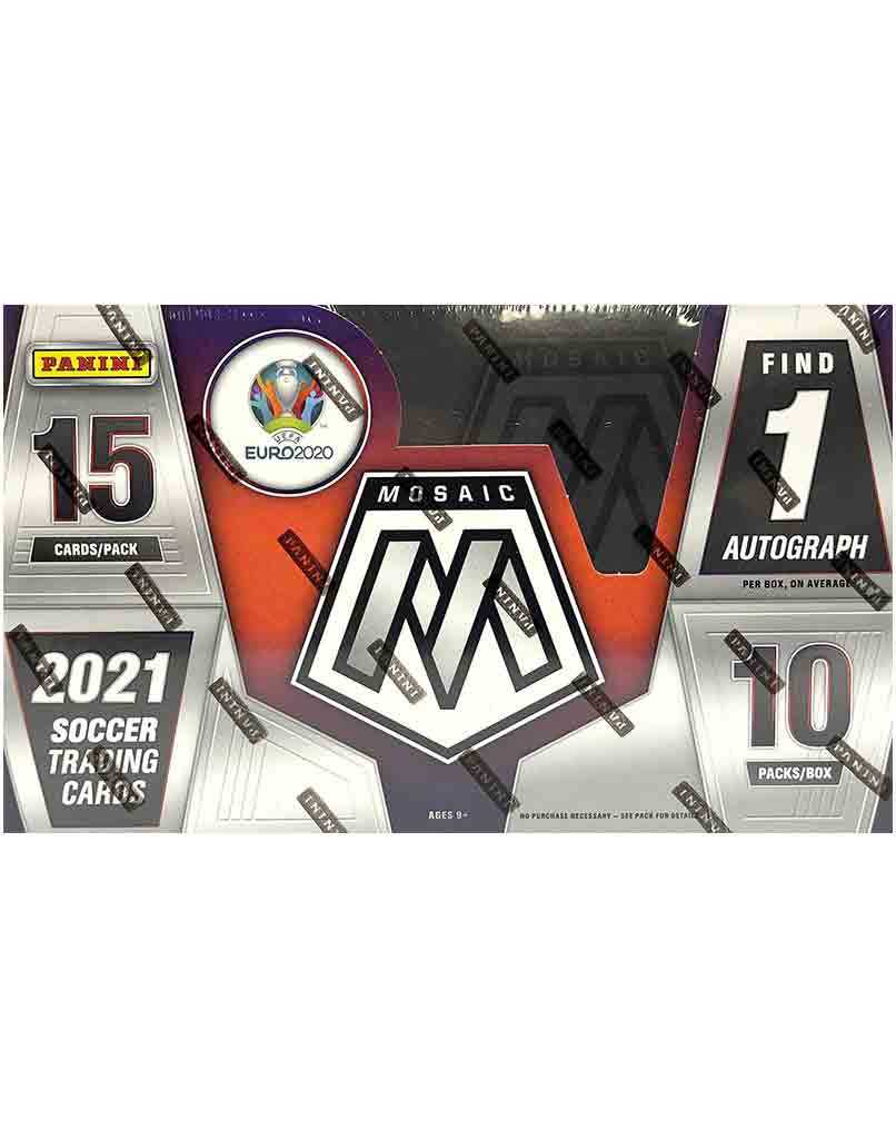 2020/21 Panini Mosaic UEFA Euro Soccer Hobby Box | Diggaz Trading Cards