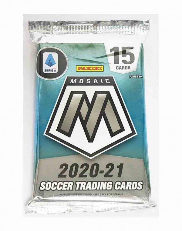 2020/21 Panini Mosaic Serie A Soccer Hobby Packet | Diggaz Trading Cards