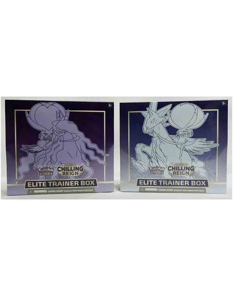 Pokemon TCG Sword & Shield Chilling Reign Elite Trainer Box | Diggaz ...