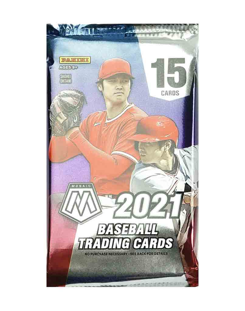 2021 Panini MLB Baseball Mosaic Hobby Packet | Diggaz Trading Cards