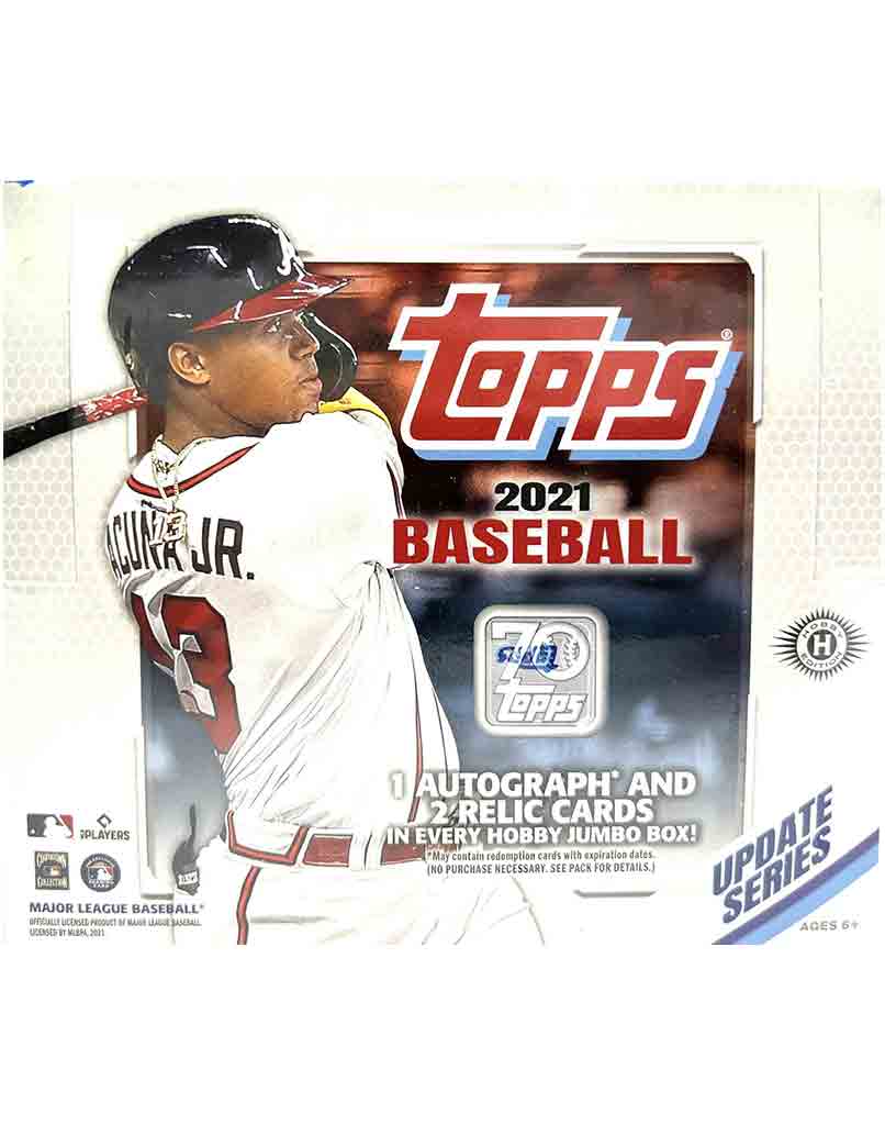 2021 Topps Update MLB Baseball Hobby HTA Jumbo Box | Diggaz Trading Cards