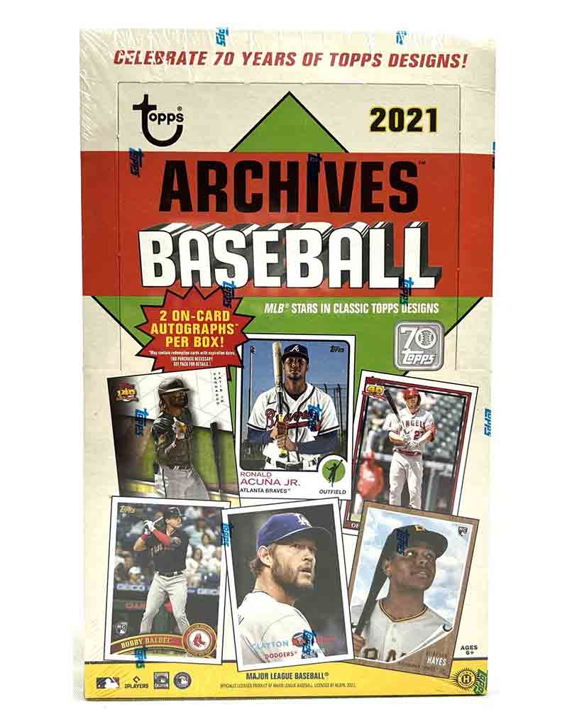 2021 Topps MLB Baseball Archives Hobby Box | Diggaz Trading Cards