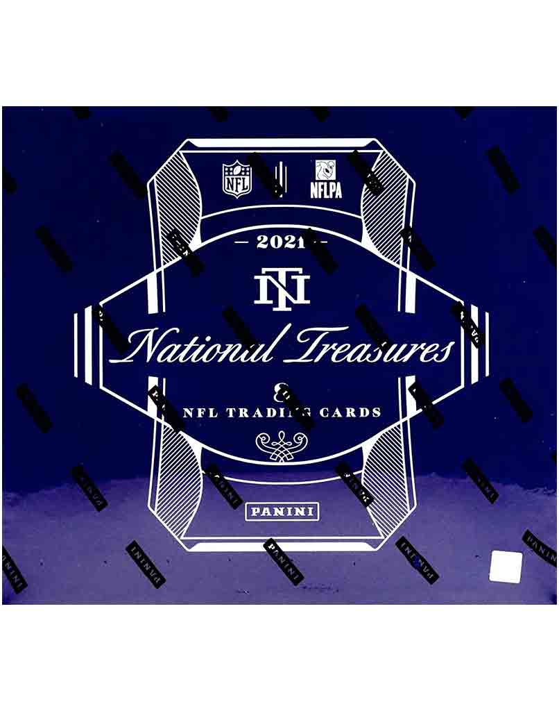 2021 Panini NFL Football National Treasures Hobby Box | Diggaz Trading ...