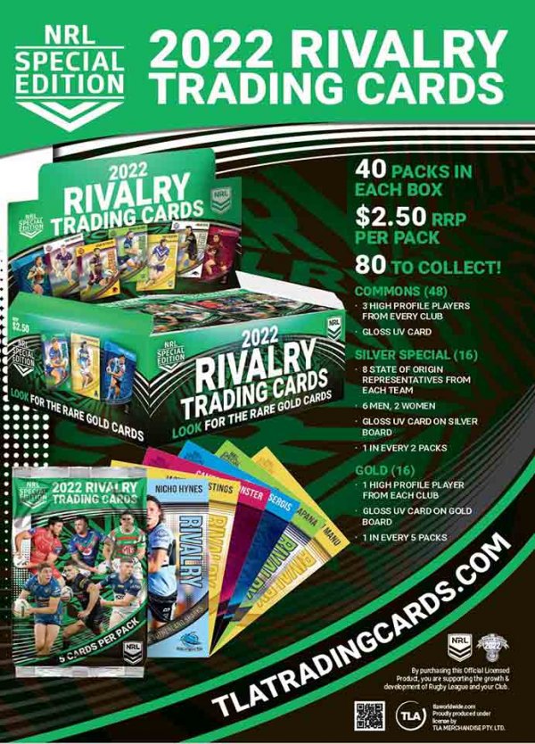 2022 NRL Rivalry | Diggaz Trading Cards