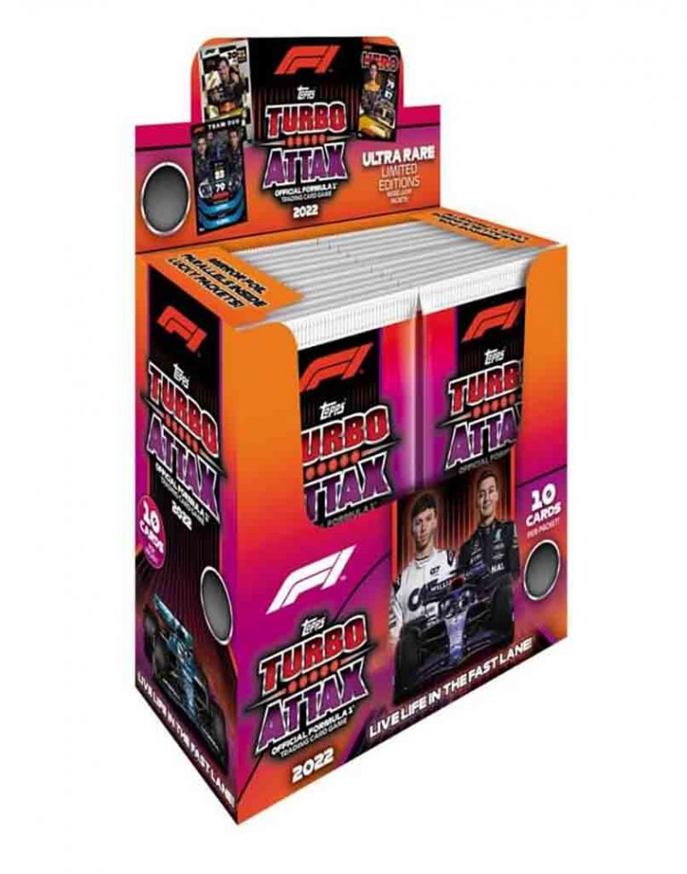 2022 Topps Formula 1 Turbo Attax Box | Diggaz Trading Cards