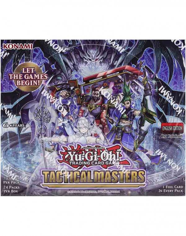 Yu-Gi-Oh! TCG Tactical Masters 1st Ed Booster Box | Diggaz Trading Cards