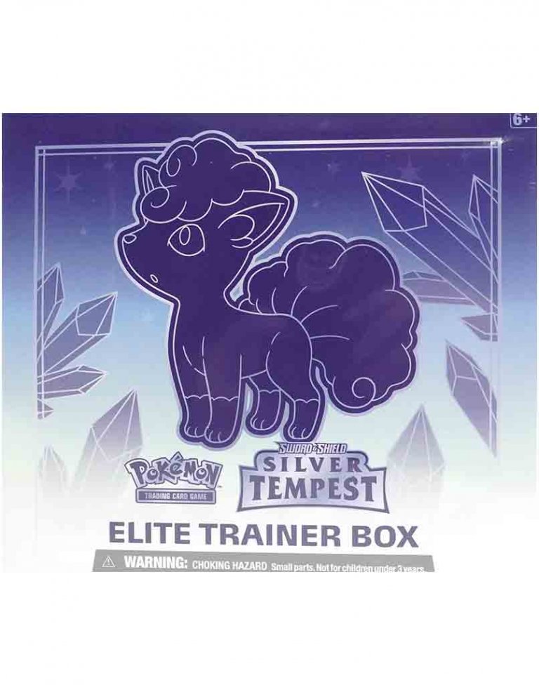 Pokemon TCG Sword & Shield Silver Tempest Elite Trainer Box | Diggaz ...