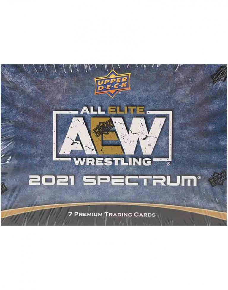 2021 Upper Deck AEW Spectrum Hobby Box | Diggaz Trading Cards