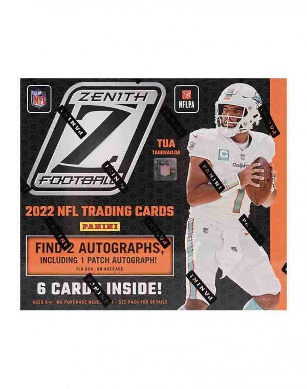 2022 Panini NFL Football Zenith Hobby Box | Diggaz Trading Cards