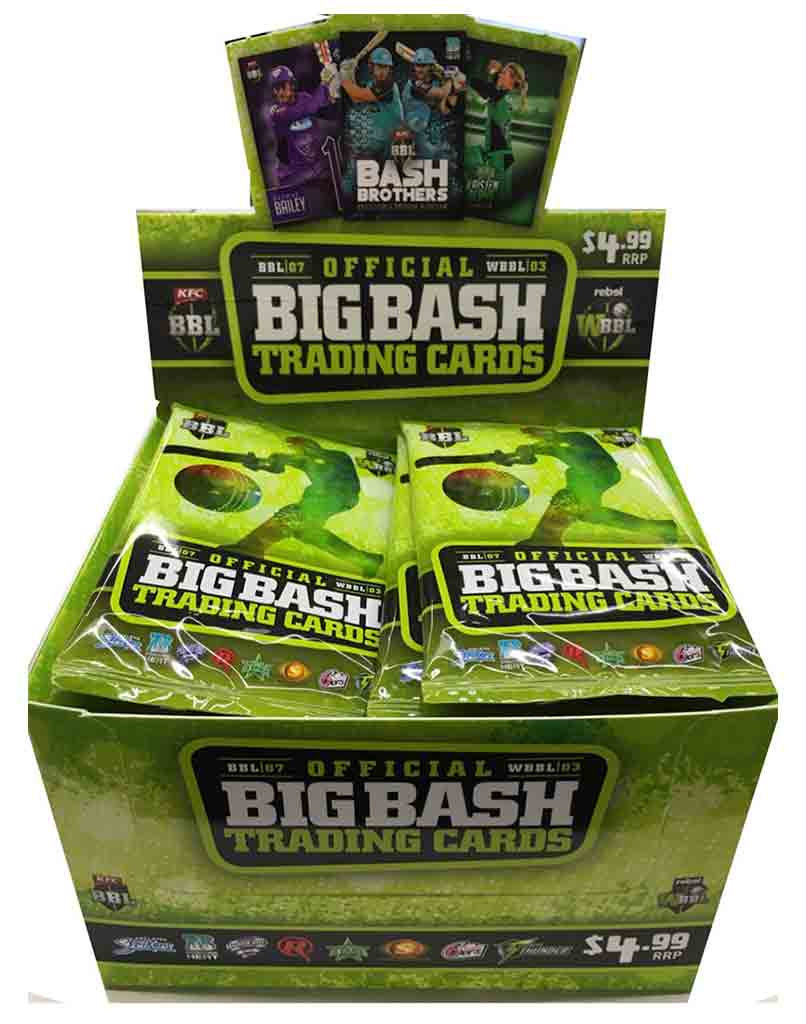 2017/18 BBL Big Bash Sealed Cricket Trading Card Box | Diggaz Trading Cards