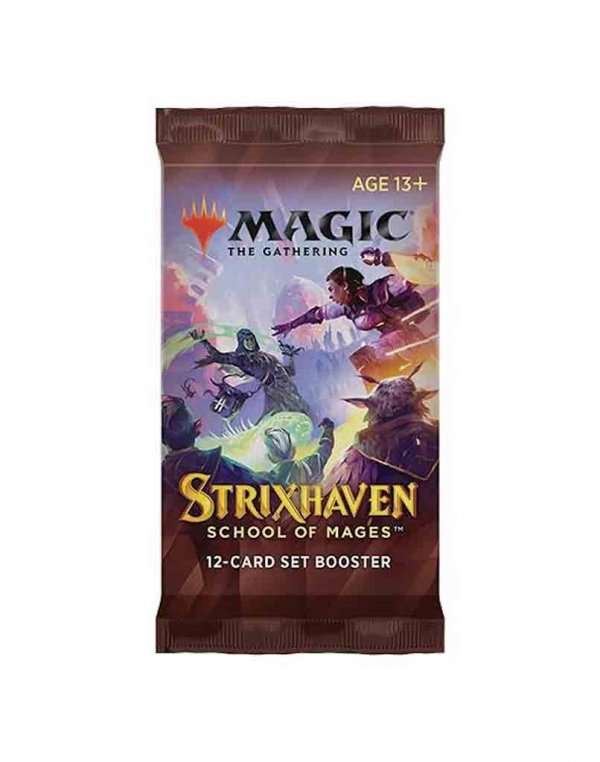 Magic the Gathering Strixhaven School of Mages Set Booster Pack ...