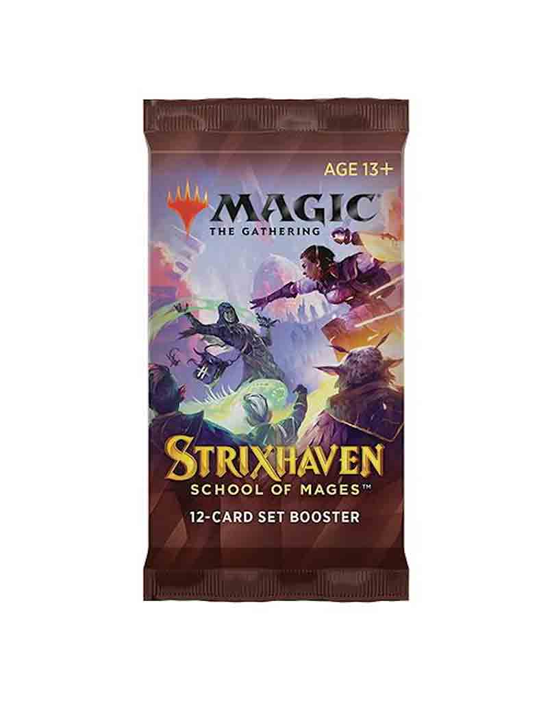 Magic the Gathering Strixhaven School of Mages Set Booster Pack ...