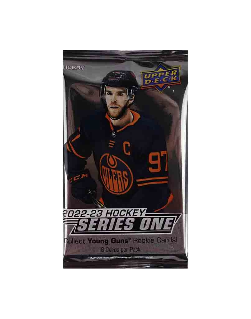 2022-23 Upper Deck NHL Hockey Series 1 Hobby Pack | Diggaz Trading Cards