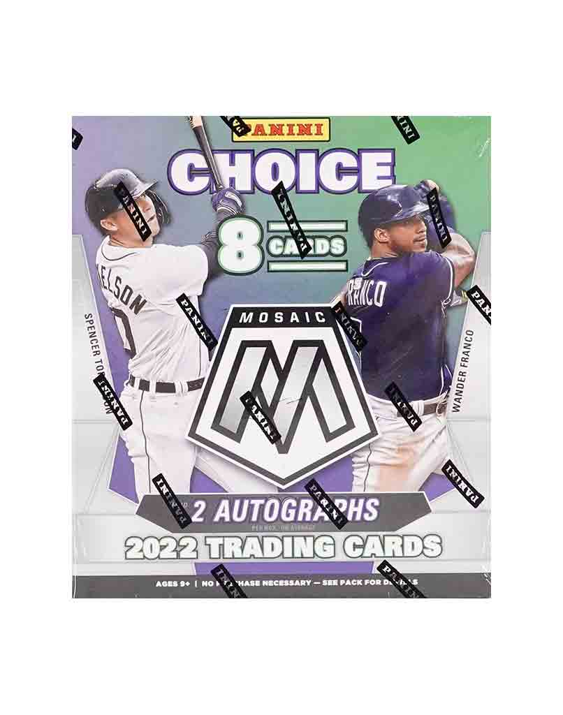 2022 Panini MLB Baseball Mosaic Choice Box | Diggaz Trading Cards