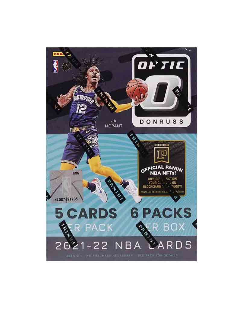 2021-22 Panini NBA Basketball Donruss Optic Blaster | Diggaz Trading Cards