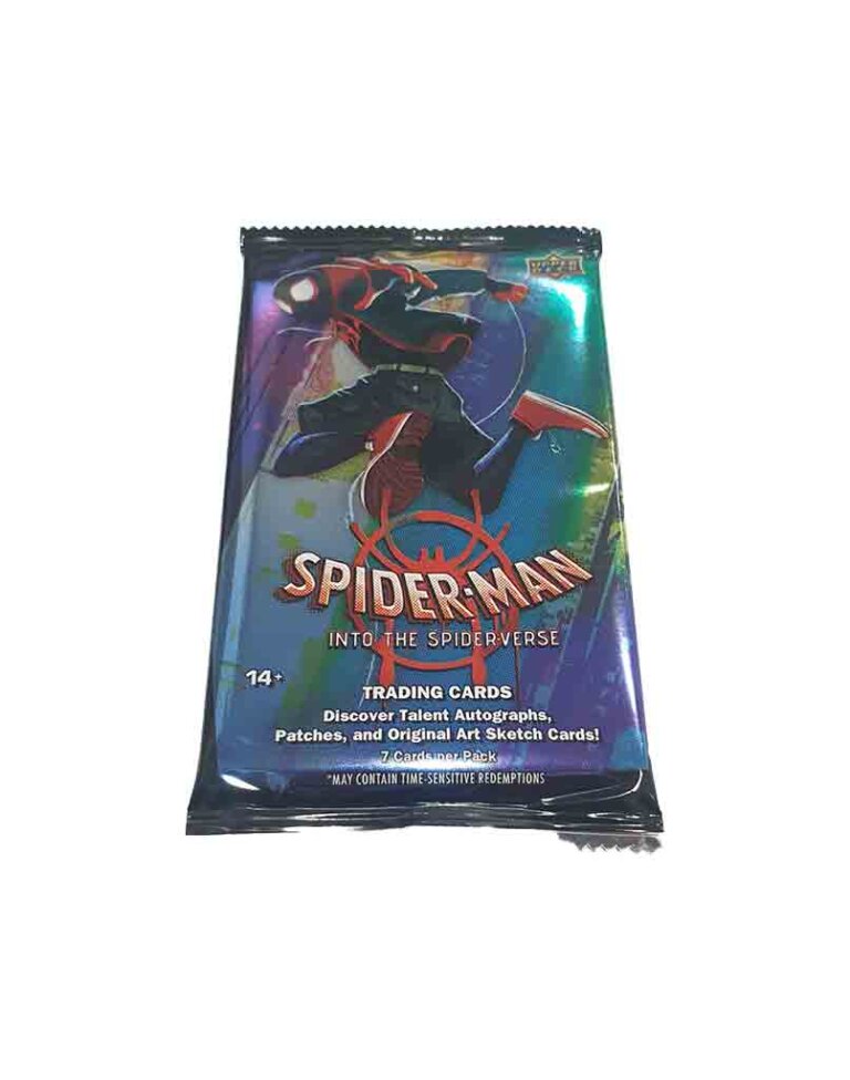 2022 Upper Deck Marvel Spider-Man Into the Spider-verse Hobby Pack ...