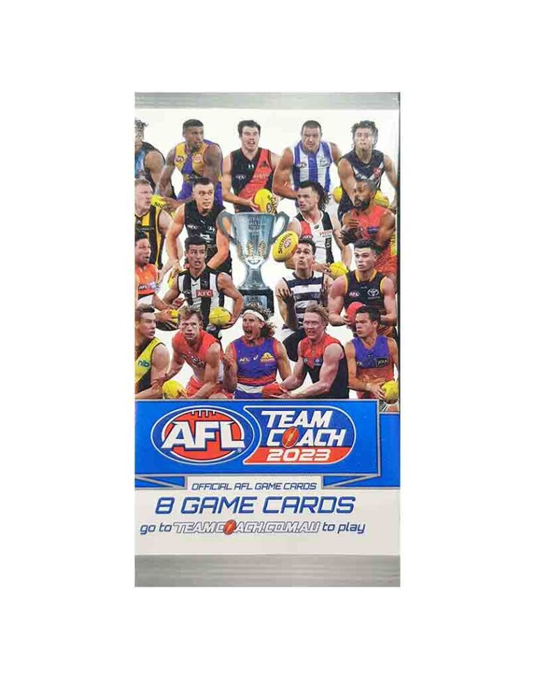 2023 AFL Teamcoach Sealed Trading Card Pack | Diggaz Trading Cards
