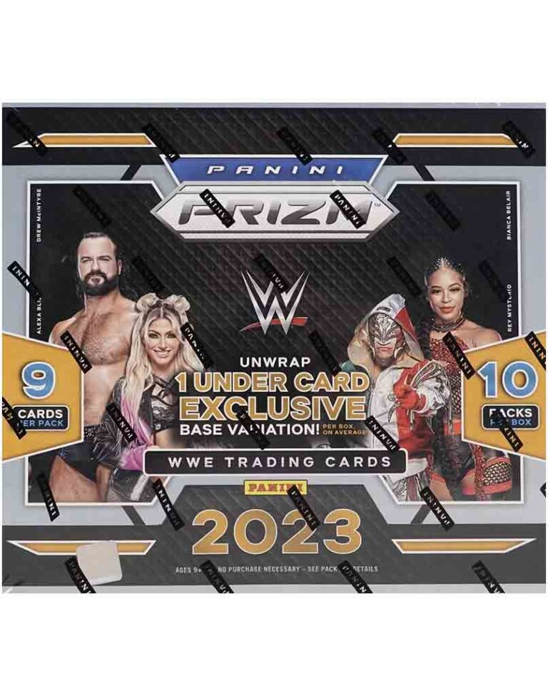2023 Panini WWE Prizm Under Card Box | Diggaz Trading Cards