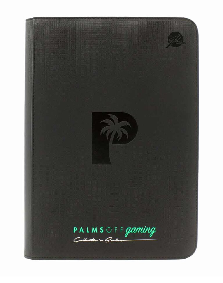 Palms Off Gaming Collector’s Series TOP LOADER Zip Binder 108 Capacity ...