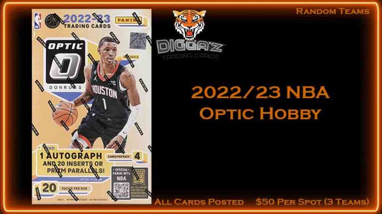 NBA Break #145 – Optic Hobby – Random Team – 3 Teams per Spot | Diggaz ...