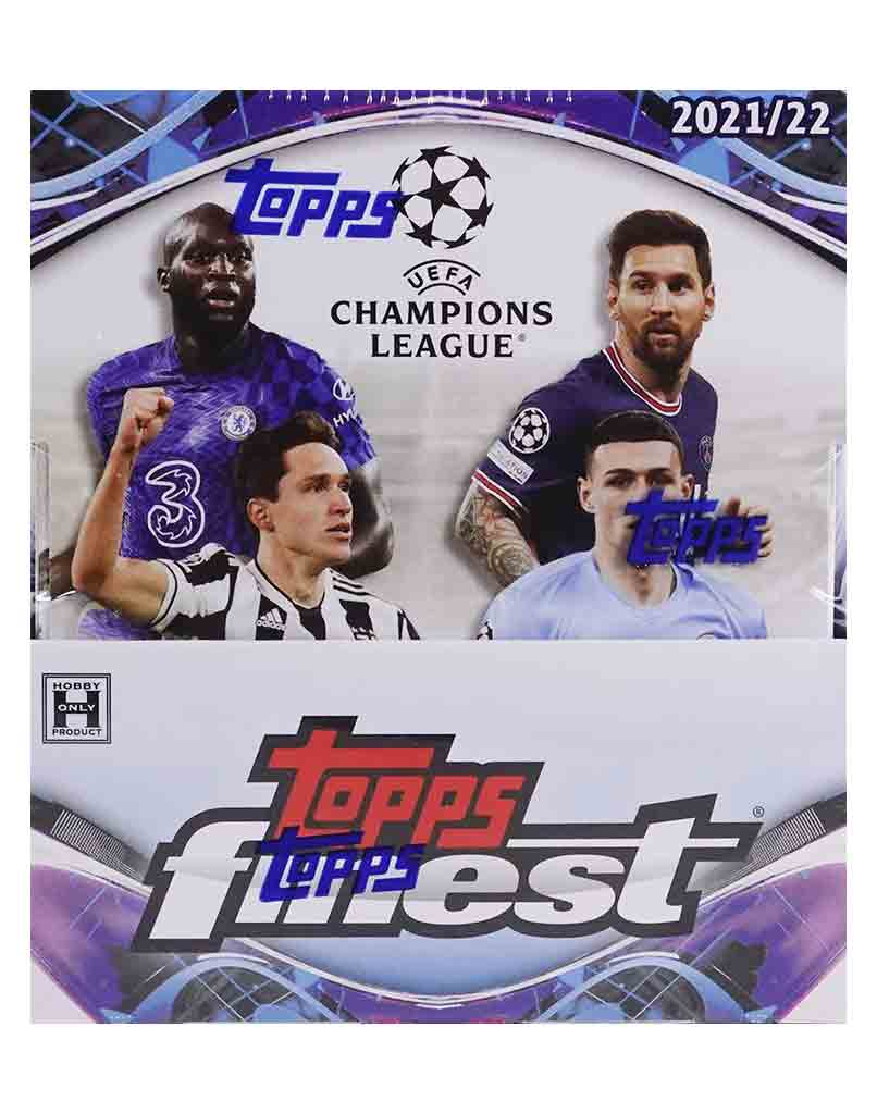 2021/22 Topps Finest UEFA Champion’s League Hobby Box | Diggaz Trading Cards